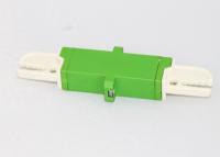 China E2000 APC Simplex Fiber Optic Adapter Ceramic Sleeve 0.1dB Insertion Loss for sale