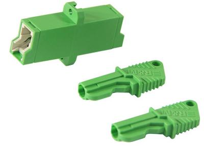 China E2000 APC Simplex Fiber Optic Adapter Ceramic Sleeve 0.1dB Insertion Loss for sale