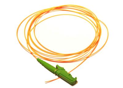 China LC UPC Singlemode Fiber Optic Pigtail G657A1 0.9mm Ultra Bend LSZH Jacket 1m for sale