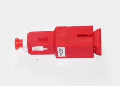 China Bidirectional Fiber Optic FBG Reflector 1650nm SC APC 0.8dB IL Red Housing for sale
