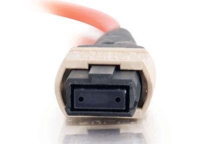 China Female 24 Fiber Cable Multimode OM2 LSZH Patch 0.35dB Insertion Loss for sale