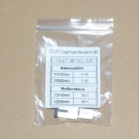 China Beige Housing Fixed Fiber Optic Attenuators Multimode / 5db Attenuator LC UPC for sale