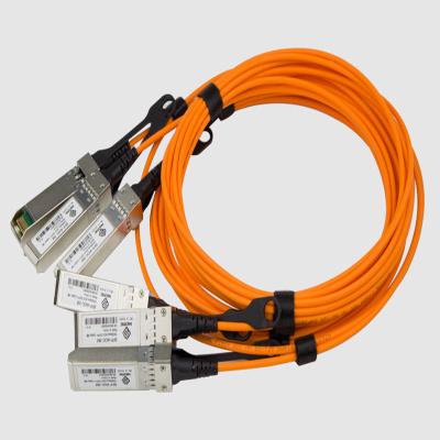 China Hangalaxy OFNP 40G QSFP+ Active Optical Cable 2m Cisco QSFP-H40G-AOC2M Compatible for sale