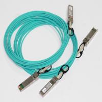 China QSFP+ 40G Active Optical Breakout Cable 10m Multi-Mode Fiber 4x10G for sale