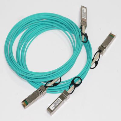 China QSFP+ 40G Active Optical Breakout Cable 10m Multi-Mode Fiber 4x10G for sale