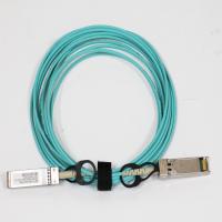 China QSFP+ 40G Active Optical Breakout Cable 10m Multi-Mode Fiber 4x10G for sale