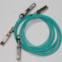 China QSFP+ 40G Active Optical Breakout Cable 10m Multi-Mode Fiber 4x10G for sale