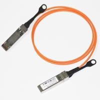 China Cisco QSFP+ to 4x SFP+ Active Optical Breakout Cable 40G 10m for sale
