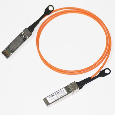 China Cisco QSFP+ to 4x SFP+ Active Optical Breakout Cable 40G 10m for sale