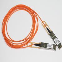 China 40G QSFP+ Active Optical Cable Cisco Compatible 50m 164ft Fiber Optical for sale