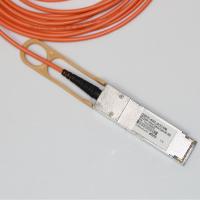 China Hangalxy 40G QSFP to 4x10G SFP+ Fan Out Fiber Breakout Cable 3m Active Optical for sale