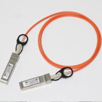 China 40G QSFP+ Active Optical Cable AOC 100m LSZH Jacket High Speed Breakout for sale