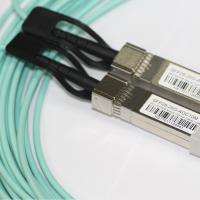 China Fiber Optical 40g Qsfp+ Break Out Cord Aoc Lszh Jacket Multimode Om2 for sale