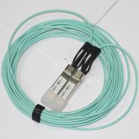 China Fiber Optical 40g Qsfp+ Break Out Cord Aoc Lszh Jacket Multimode Om2 for sale