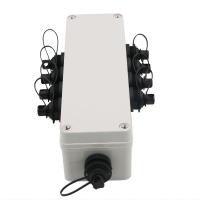 China IP67 SC APC Fiber Optic Termination Box 12 Ports Outdoor ABS FTTH OTB for sale