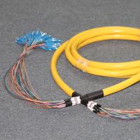 China 96 Cores Pre Terminated Fiber Optic Cable SC End OS2 Singlemode 0.9mm for sale