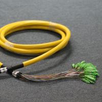 China 96 Cores Pre Terminated Fiber Optic Cable SC End OS2 Singlemode 0.9mm for sale