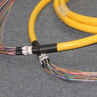 China 96 Cores Pre Terminated Fiber Optic Cable SC End OS2 Singlemode 0.9mm for sale