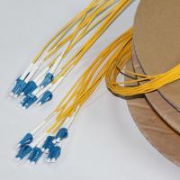 China 12F LC UPC Singlemode LSZH Patch Cable 3.0mm OD Pre-terminated Fiber Optic for sale