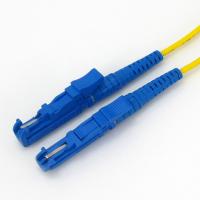 China Pre Terminated Cable Yellow Lszh Patch Cord 12 Cores 3.0mm E2000 APC for sale