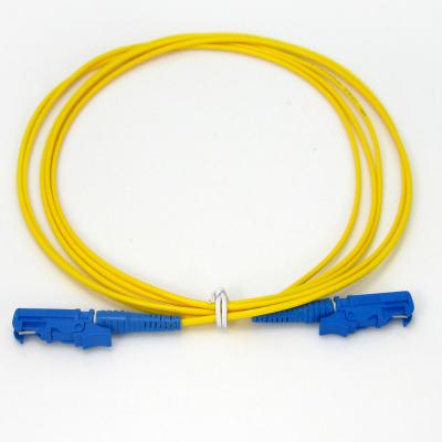 China Pre Terminated Cable Yellow Lszh Patch Cord 12 Cores 3.0mm E2000 APC for sale