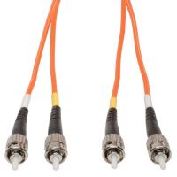 China 3.0mm FDDI To FDDI Fiber Optic Patch Cables / Multimode PVC Om2 Patch Cord for sale