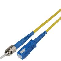China 4 Cores Sc To St Fiber Patch Cable Singlemode OS2 OD 3.0mm OFNP Jacket for sale