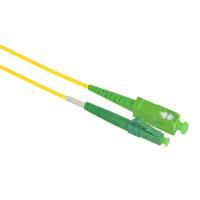 China OM2 15 Meters 3.0mm Fiber Optic Cable Patch Cord 3M VF45 to LC Multimode for sale