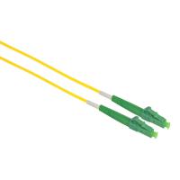 China OM2 15 Meters 3.0mm Fiber Optic Cable Patch Cord 3M VF45 to LC Multimode for sale