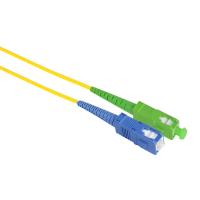 China OM2 15 Meters 3.0mm Fiber Optic Cable Patch Cord 3M VF45 to LC Multimode for sale