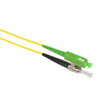 China OM2 15 Meters 3.0mm Fiber Optic Cable Patch Cord 3M VF45 to LC Multimode for sale