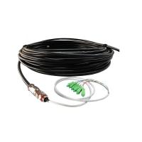 China FC APC Fiber Optic Pigtail G652D Single Mode OS2 TPU Jacket Waterproof 9/125μm for sale