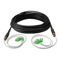 China FC APC Fiber Optic Pigtail G652D Single Mode OS2 TPU Jacket Waterproof 9/125μm for sale