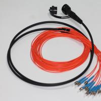 China LC APC End Fiber Optic Pigtails Multimode OM2 G655 Water Proof LSZH Jacket for sale