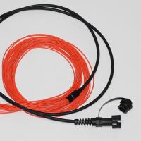 China LC APC End Fiber Optic Pigtails Multimode OM2 G655 Water Proof LSZH Jacket for sale