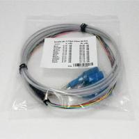 China LSZH Fiber Optic Pigtails SC UPC Ribbon Fanout Kit 0.9mm 12 Color Coded 12 Fiber for sale