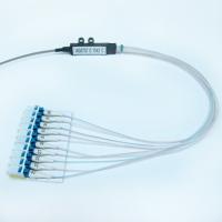 China LSZH Fiber Optic Pigtails SC UPC Ribbon Fanout Kit 0.9mm 12 Color Coded 12 Fiber for sale