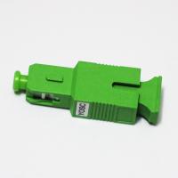 China FBG Reflector Grating Optical Fiber Green Housing Low Insertion Loss 27dBm 1650nm SC APC for sale