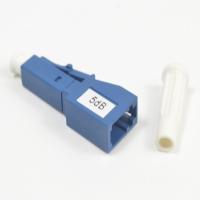 China Singlemode Fiber Optic Attenuator 5dB LC UPC Fixed Blue Housing for Network Signal Reduction for sale