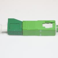 China 10dB LC APC to SC APC Fiber Optic Attenuator Single Mode Male Female for sale