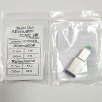 China SC APC Fixed Single Mode Fiber Optic Attenuator Male Female 1310nm 1550nm 1-25dB for sale