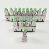 China SC APC Fixed Single Mode Fiber Optic Attenuator Male Female 1310nm 1550nm 1-25dB for sale
