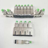 China SC APC Fixed Single Mode Fiber Optic Attenuator Male Female 1310nm 1550nm 1-25dB for sale