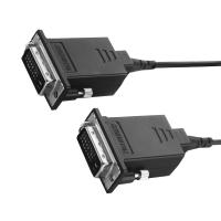 China 18.2Gpbs 4K 30Hz DVI Active Optical Cable with Power Supply TPU Jacket for sale