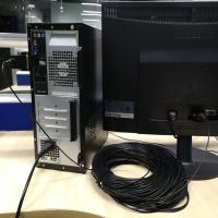 China 18.2Gpbs 4K 30Hz DVI Active Optical Cable with Power Supply TPU Jacket for sale