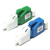 China SC APC Fiber Optic Attenuator Build Out Type Singlemode 3dB 1310nm Male to Female for sale