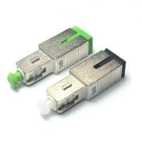 China SC APC Fiber Optic Attenuator Build Out Type Singlemode 3dB 1310nm Male to Female for sale