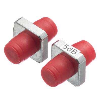 China 1310nm 5dB FC UPC Fixed Singlemode Fiber Optic Hybrid Attenuator for sale