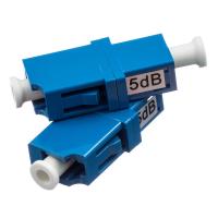 China LC UPC Fixed Single Mode Attenuator 1550nm 15dB Polarization Insensitive for sale