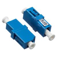 China LC UPC Fixed Single Mode Attenuator 1550nm 15dB Polarization Insensitive for sale
